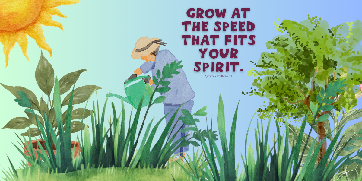 How to Stay Grounded When Everyone Else Seems Ahead – Miracles for the Mind